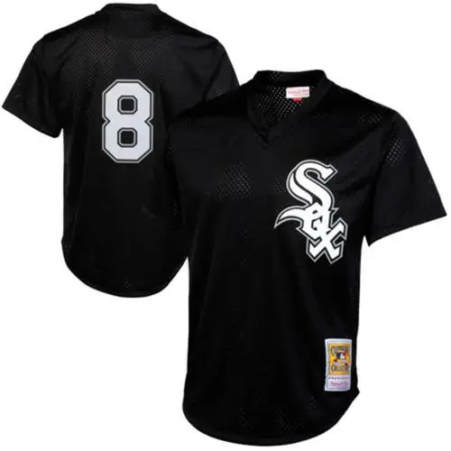 Mitchell & Ness Bo Jackson Chicago White Sox 1993 Authentic Cooperstown Collection Batting Practice Jersey - Black