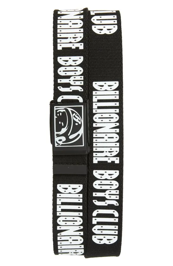 Billionaire Boys Club Astro Webbing Belt - Black | Editorialist