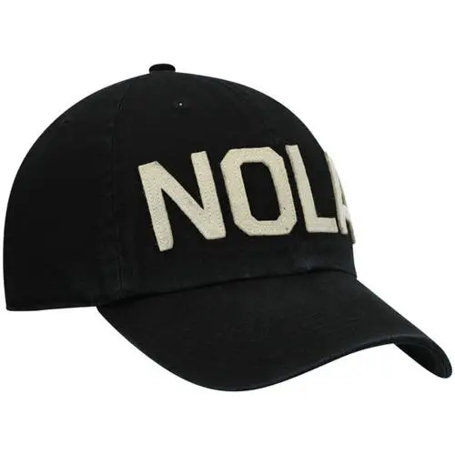 '47 New Orleans Saints Finley Clean Up Adjustable Cap - Black