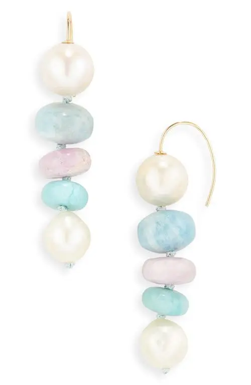LIZZIE FORTUNATO Heron Drop Earrings - Multi