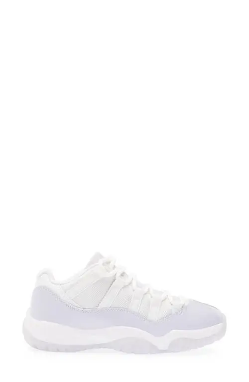 JORDAN Air Retro Low Basketball Sneakers - White/pure Violet/white