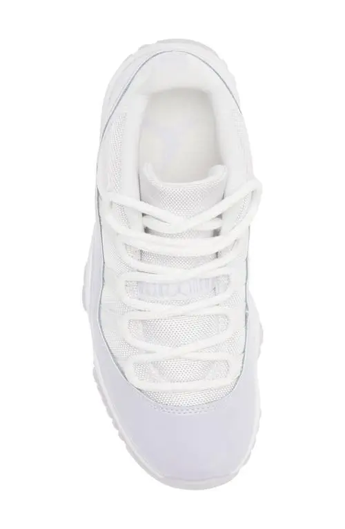 JORDAN Air Retro Low Basketball Sneakers - White/pure Violet/white