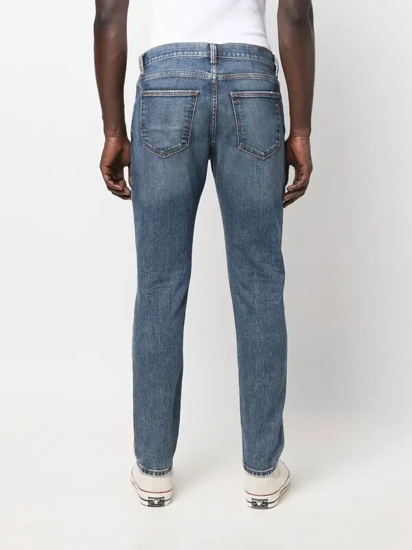 DIESEL® Slim-cut Mid-wash Jeans