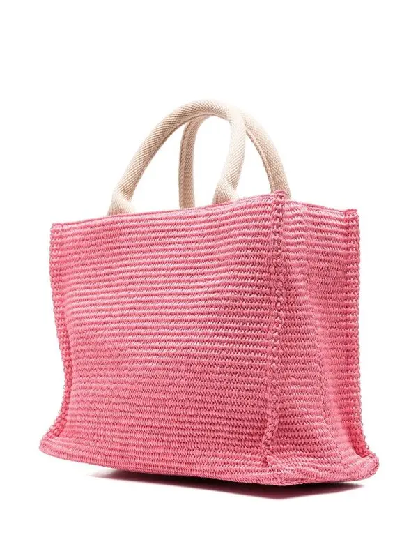 Marni Small Raffia Tote Bag