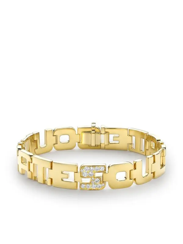 PRAGNELL 18kt Yellow Diamond Bracelet - Gold