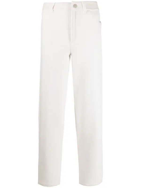 BARRIE High-rise Straight-leg Trousers