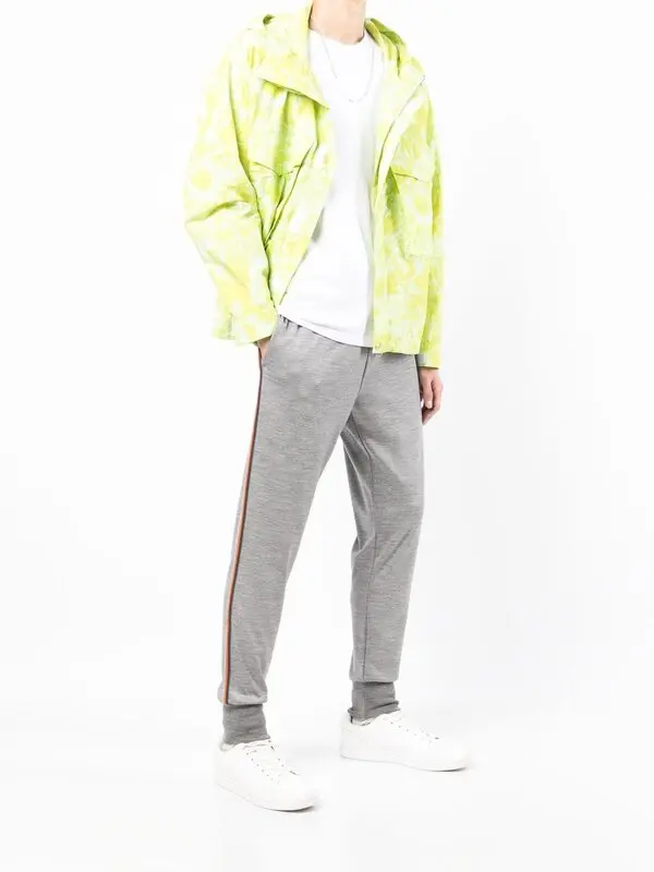 Paul Smith Side-stripe Tapered Track Pants - Grey