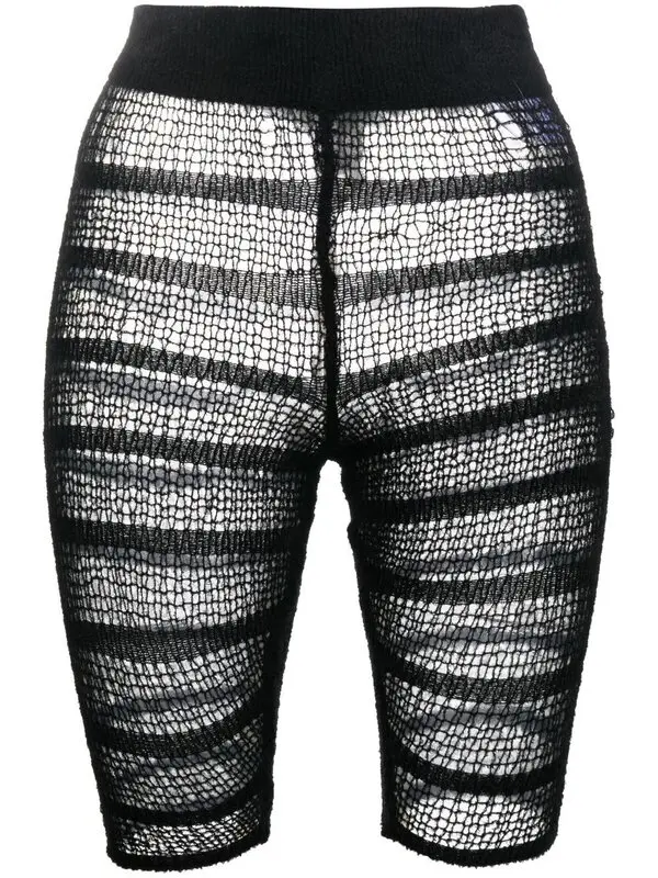 VITELLI Open Knit Cycling Shorts