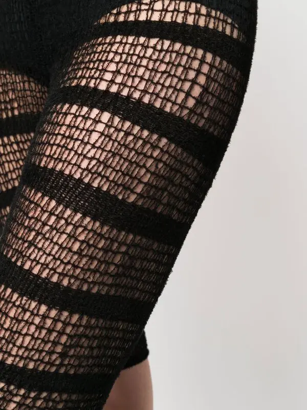 VITELLI Open Knit Cycling Shorts