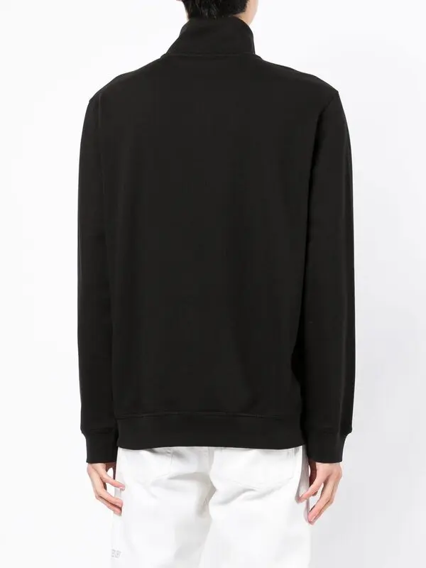 BOSS High-neck Half-zip Sweatshirt
