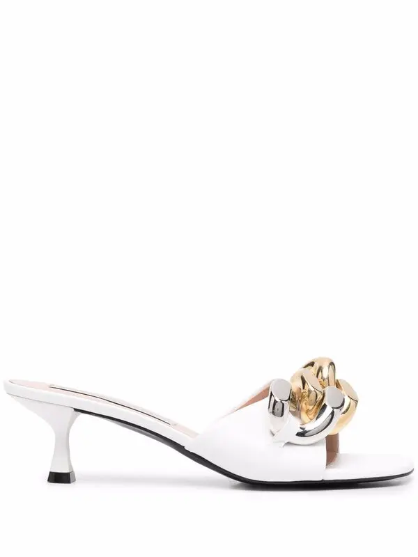 Stella McCartney Falabella Chain-embellished Mules