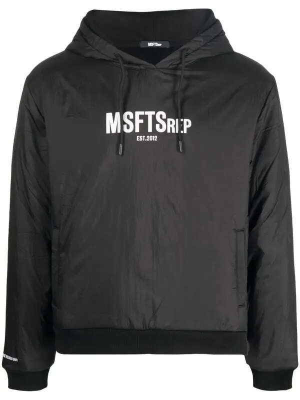 MSFTS Logo-print Detail Hoodie