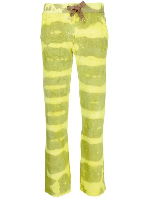 STAIN SHADE Tie-dye Print Track Pants