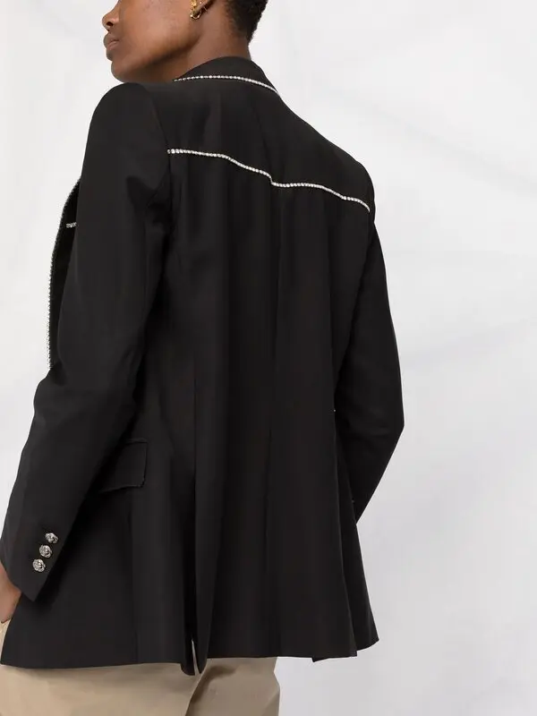Philipp Plein Crystal-embellished Single-breasted Blazer