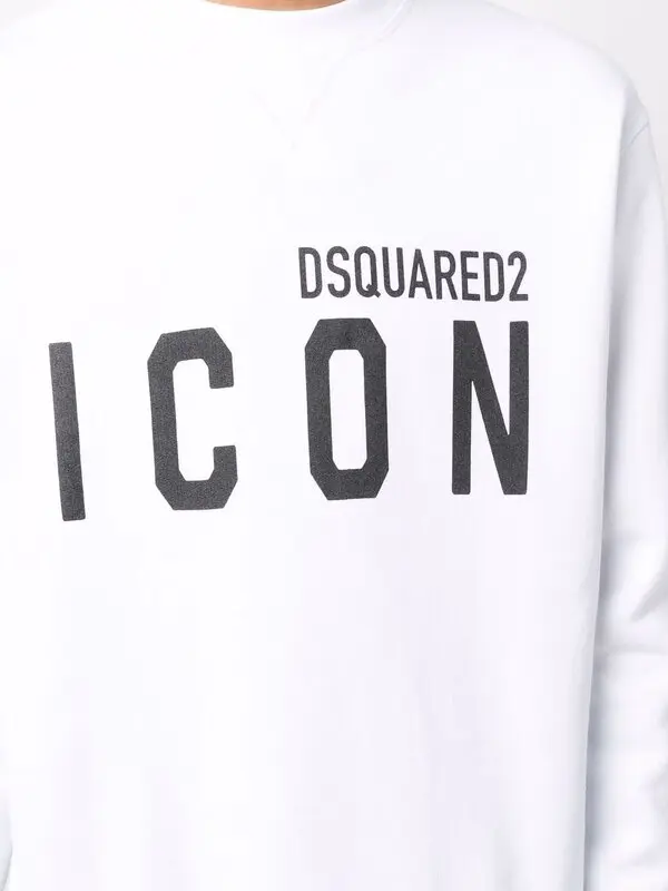 Dsquared2 Icon Jersey Sweatshirt - White