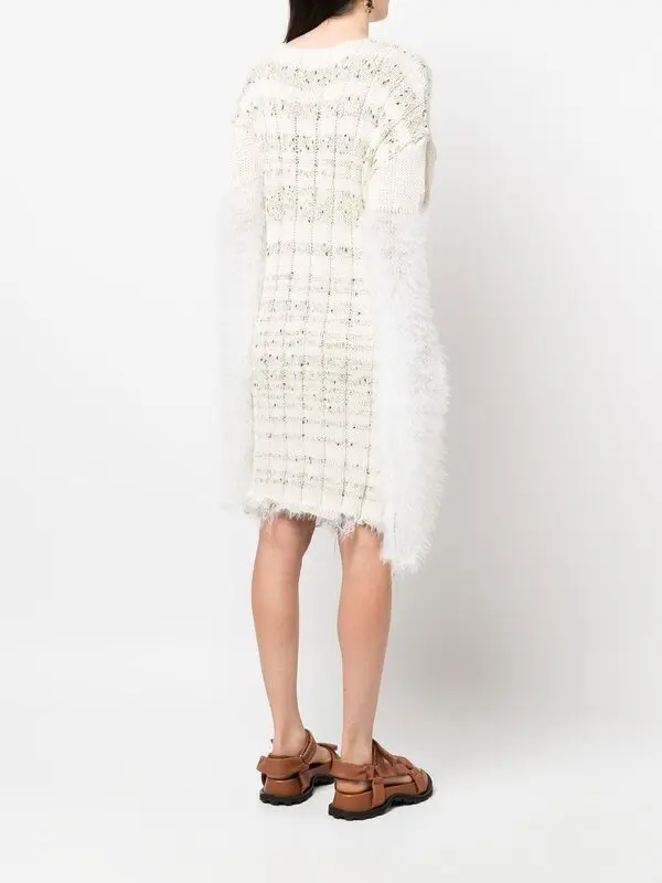 VITELLI Multi-knit Midi Jumper Dress