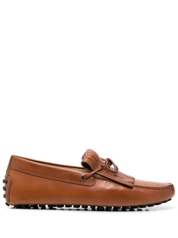 TOD'S Loafers With Fringe Detail