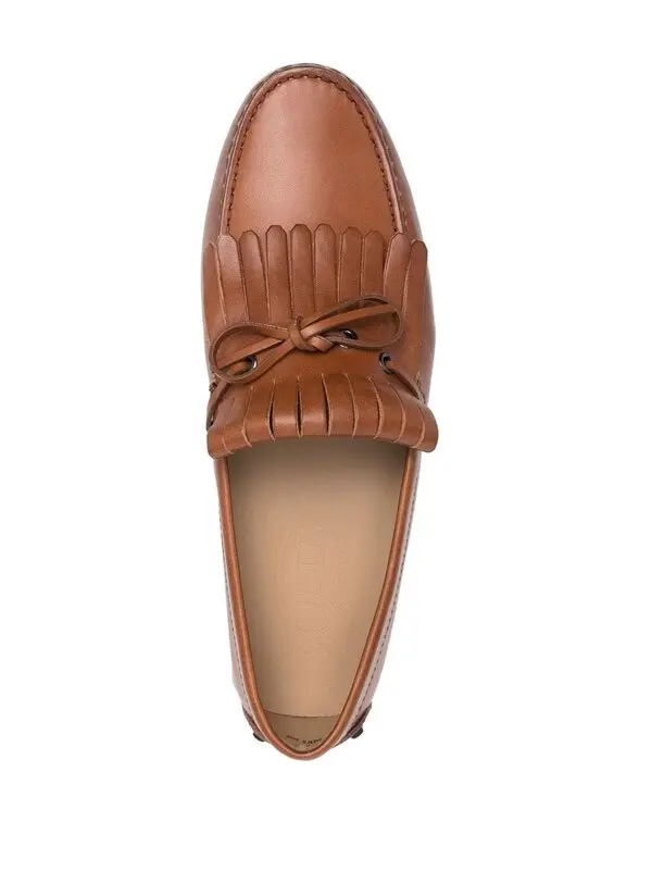 TOD'S Loafers With Fringe Detail
