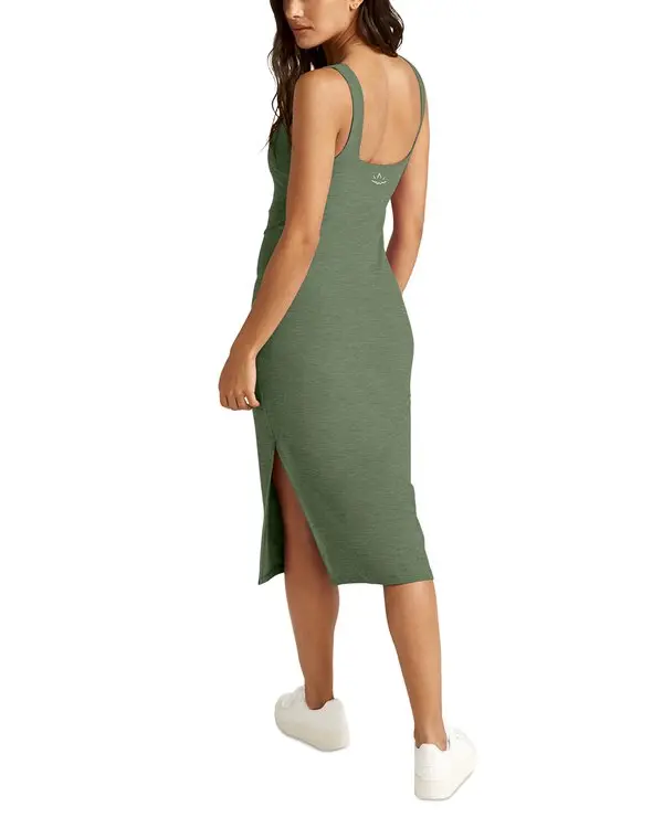 Beyond Yoga Space Dyed Icon Midi Dress - Moss Green