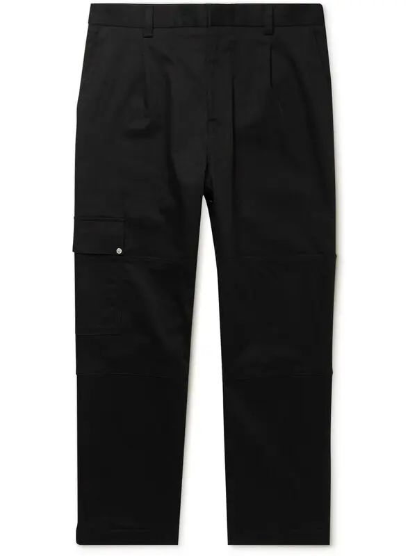 Loewe Straight-leg Cotton-blend Gabardine Cargo Trousers
