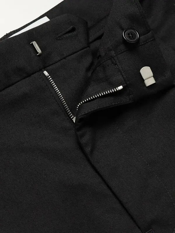 Loewe Straight-leg Cotton-blend Gabardine Cargo Trousers