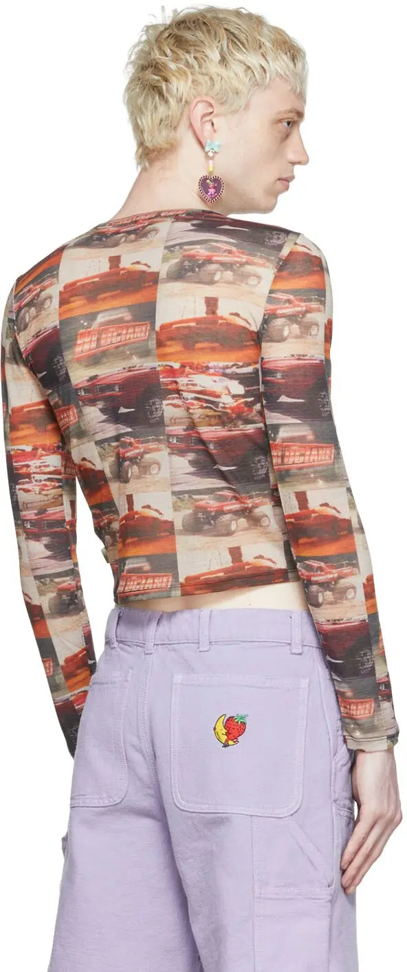 Marc Jacobs Multicolor Hi Octane Long Sleeve T-Shirt - Multi