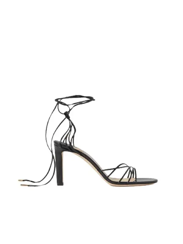 JIMMY CHOO Antia 85 Leather Sandals