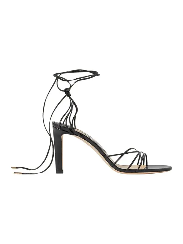 JIMMY CHOO Antia 85 Leather Sandals