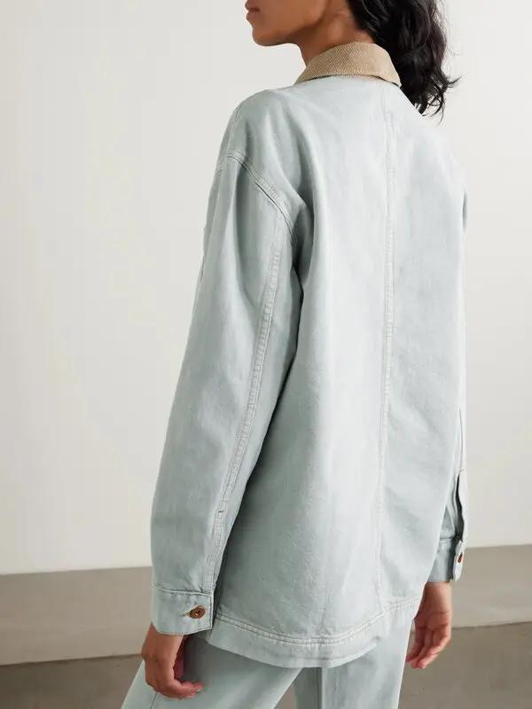 SLVRLAKE Oversized Denim Jacket