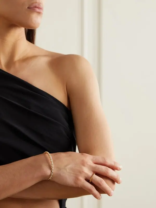 David Yurman Pavéflex 18-karat Diamond Bracelet