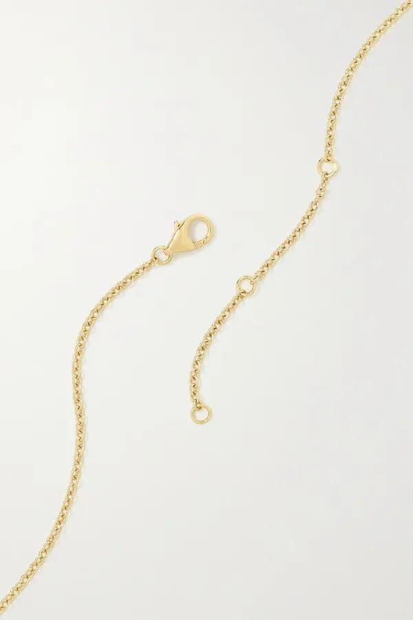 Yvonne Léon Je T'aime 9-karat Diamond Necklace