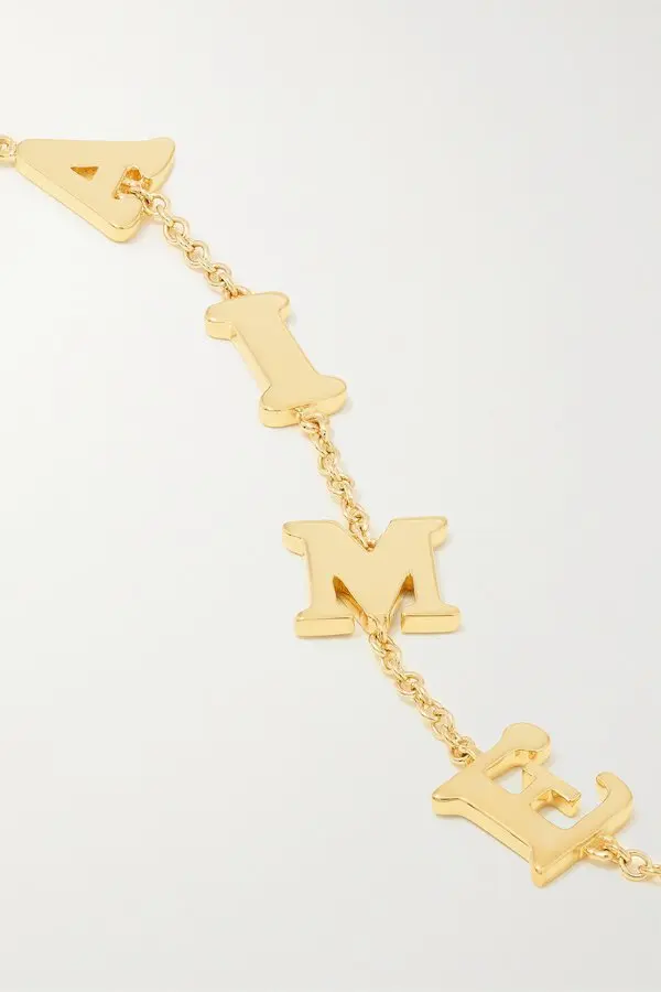 Yvonne Léon Je T'aime 9-karat Diamond Necklace