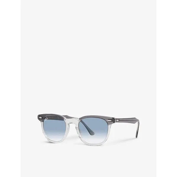 Ray-ban Hawkeye Square-frame Acetate Sunglasses - Grey