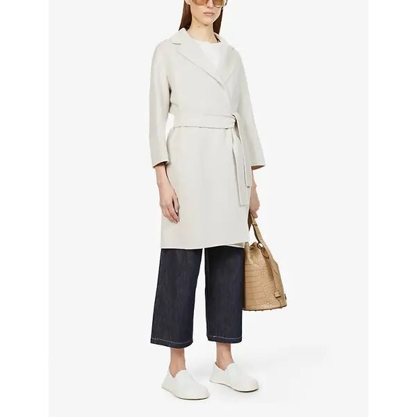 Max Mara Arona Single-breasted Wool Coat