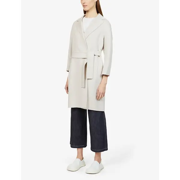 Max Mara Arona Single-breasted Wool Coat