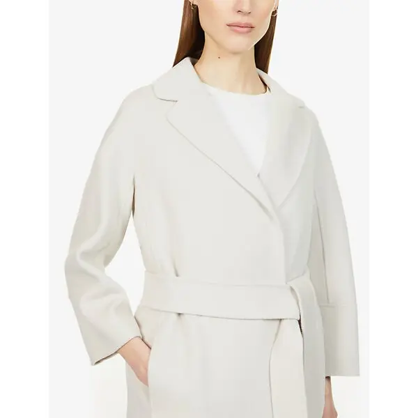 Max Mara Arona Single-breasted Wool Coat