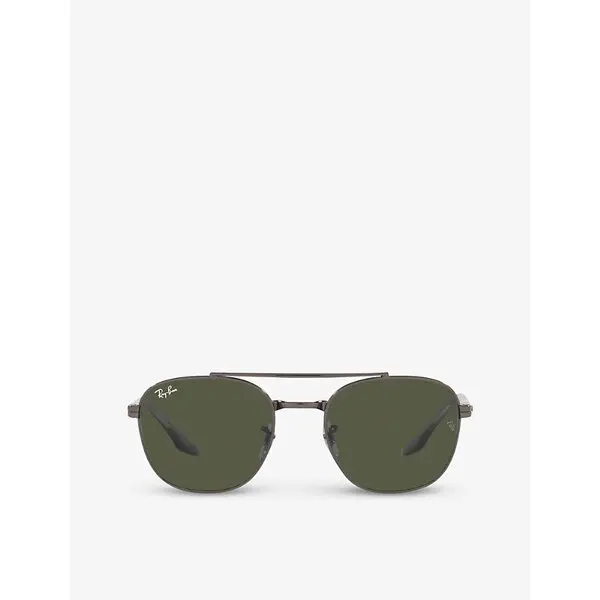 Ray-ban Square Frame Sunglasses - Grey