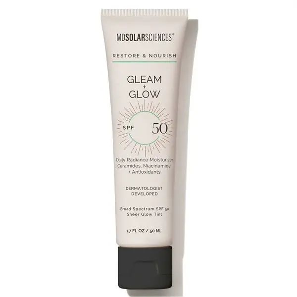 MDSOLARSCIENCES Gleam + Glow Daily Radiance Moisturizer Spf 50 - One-color