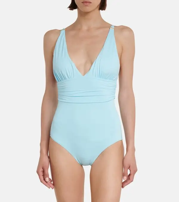 Melissa Odabash Panarea Swimsuit - Blue