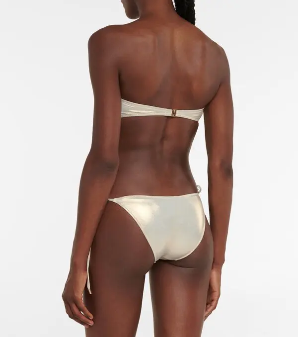 Melissa Odabash Florence Bikini Bottoms - Gold
