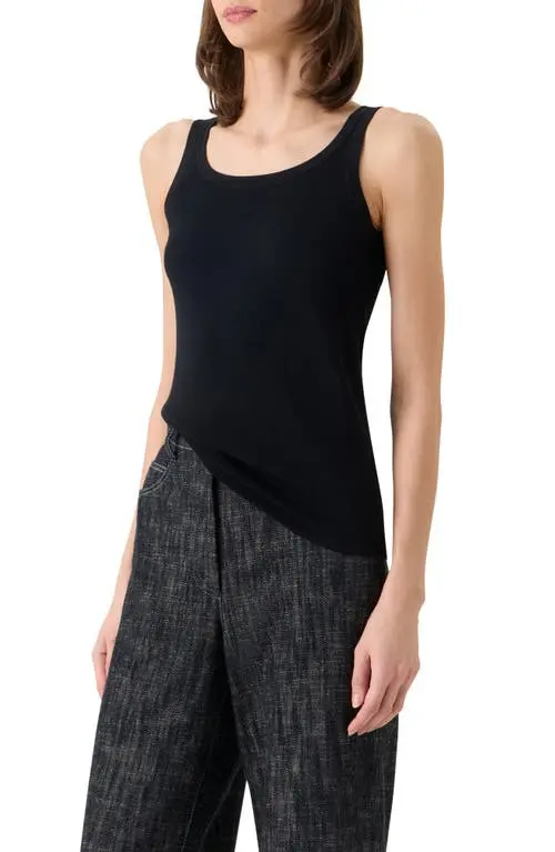 Akris Wool Tank - Black