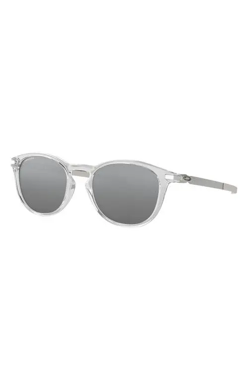 Oakley Pitchman™ R 50mm Prizm™ Round Sunglasses - Clear