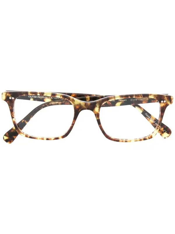 Oliver Spencer Nisen Eyeglasses - Brown