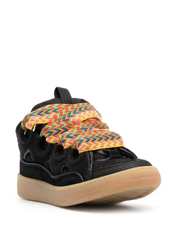 LANVIN Curb Low-top Sneakers - Black