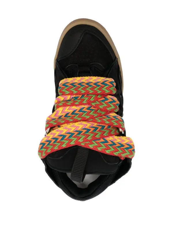 LANVIN Curb Low-top Sneakers - Black