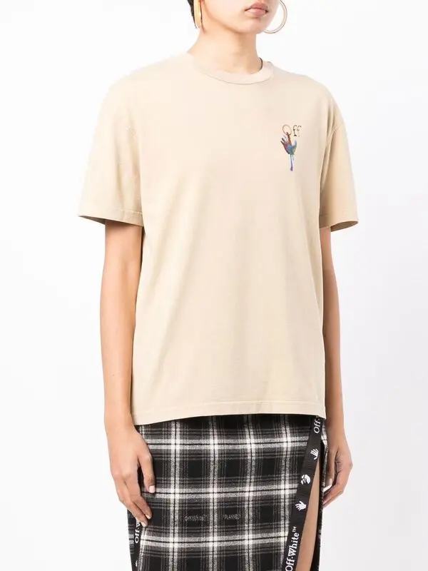 Off-White Logo-print Cotton T-shirt