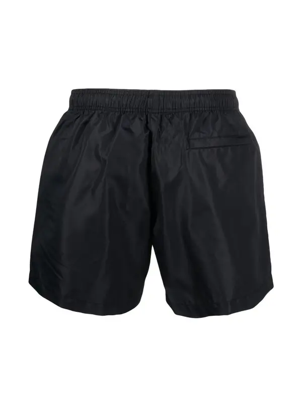 Off-White Logo-print Swim Shorts
