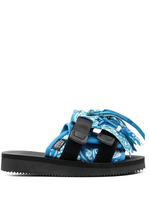 ALANUI X SUICOKE Paisley-print Fringed Sandals