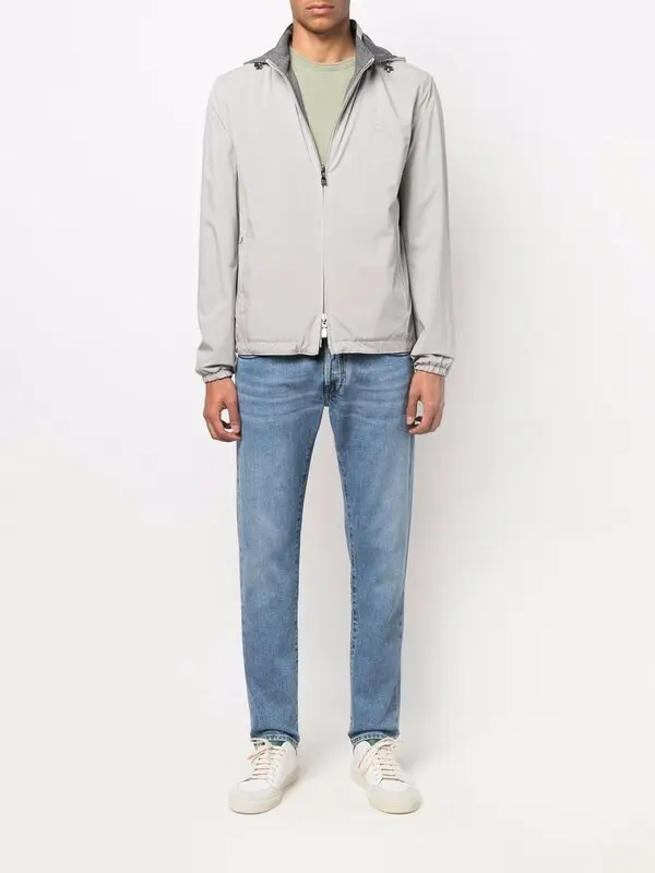 Incotex Mid-rise Straight-leg Jeans - Blue