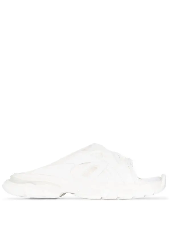 Balenciaga Track Flat Slide Sandals
